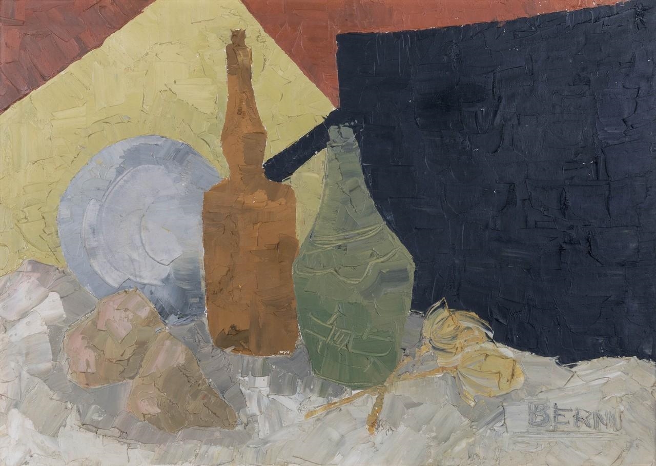 Antonio Berni | Still Life - Bottles | MutualArt