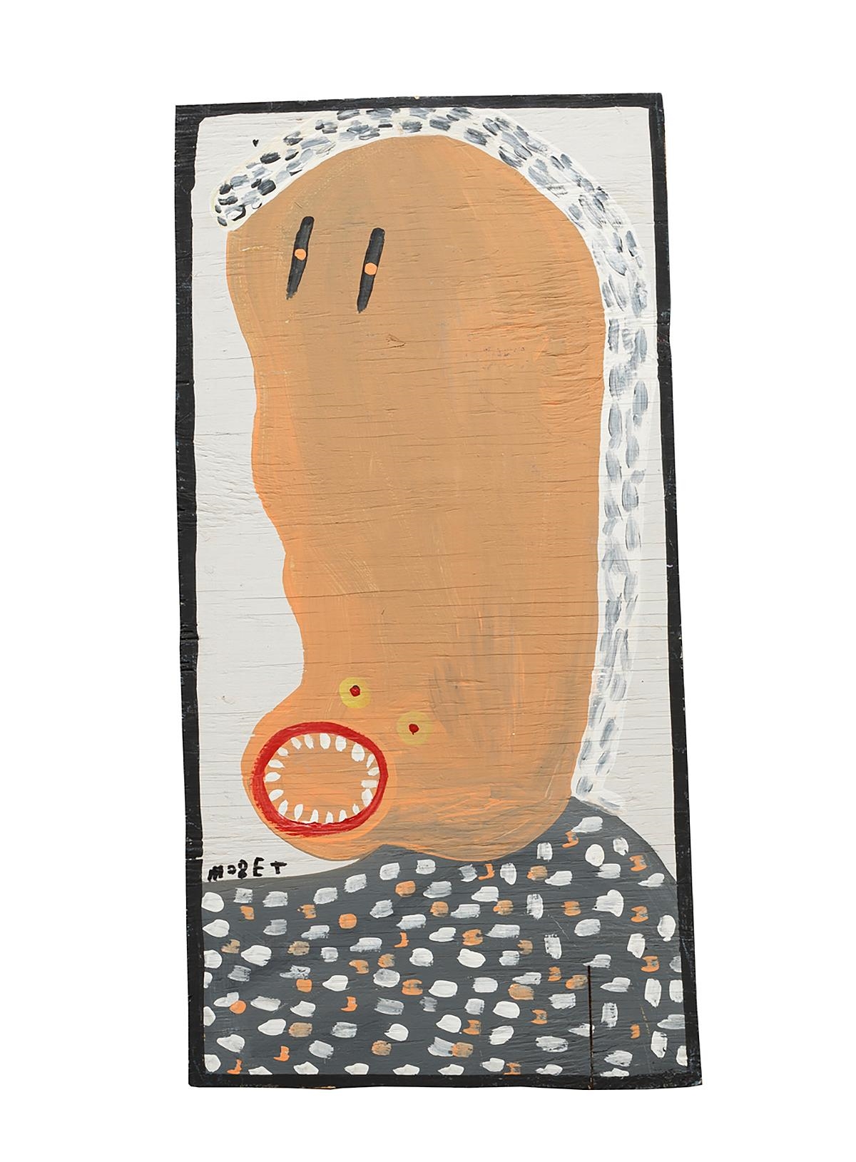 Mose Tolliver | Grotesque/Angry Self Portrait | MutualArt