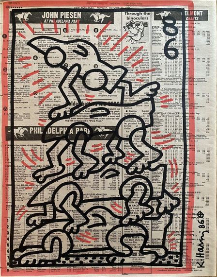 Keith Haring | Untitled (1986) | MutualArt