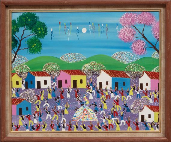 Rafael Palma | Festival Scene (1987) | MutualArt