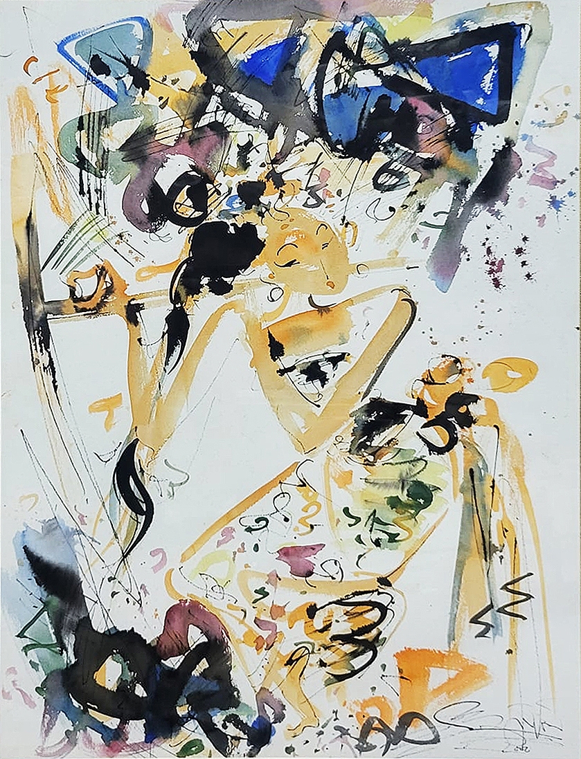 Gunarsa Nyoman | - Peniup Seruling | Compare similar artworks | MutualArt