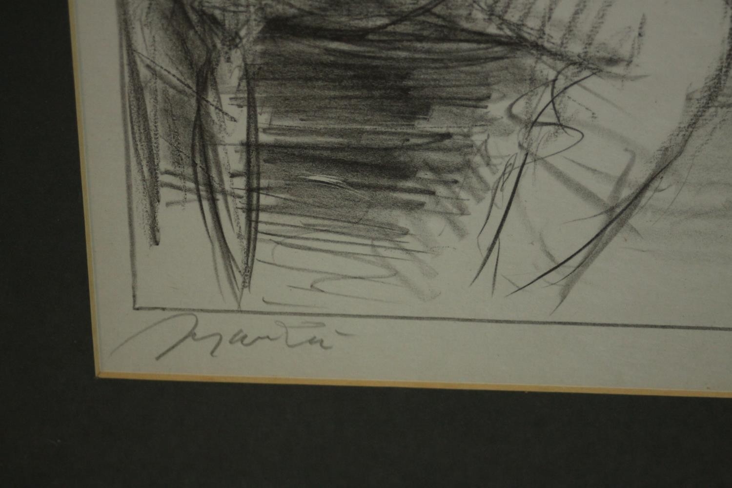Giacomo Manzù | artist sketching a female nude | MutualArt