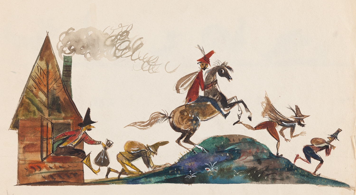 Jan Marcin Szancer | Przez różową szybkę. Bajka o gęsim jaju, raku ...