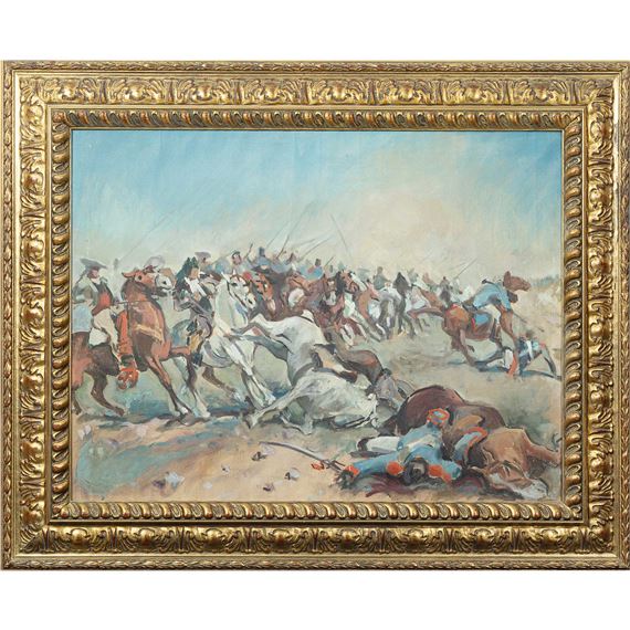 Anton Ferrer | Escena de la guerra de Independecia. | MutualArt