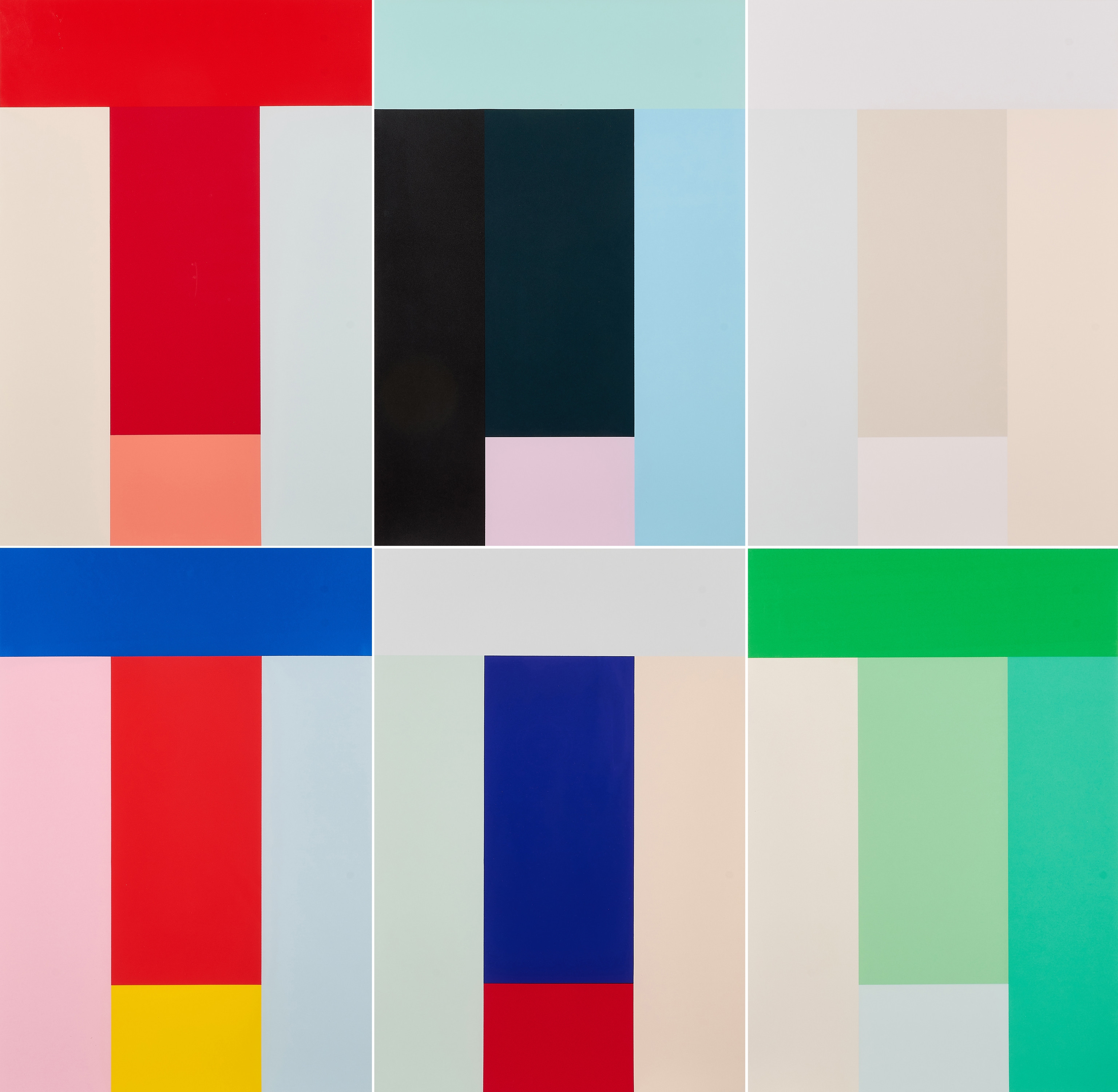 Imi Knoebel | Portraits (1999) | MutualArt