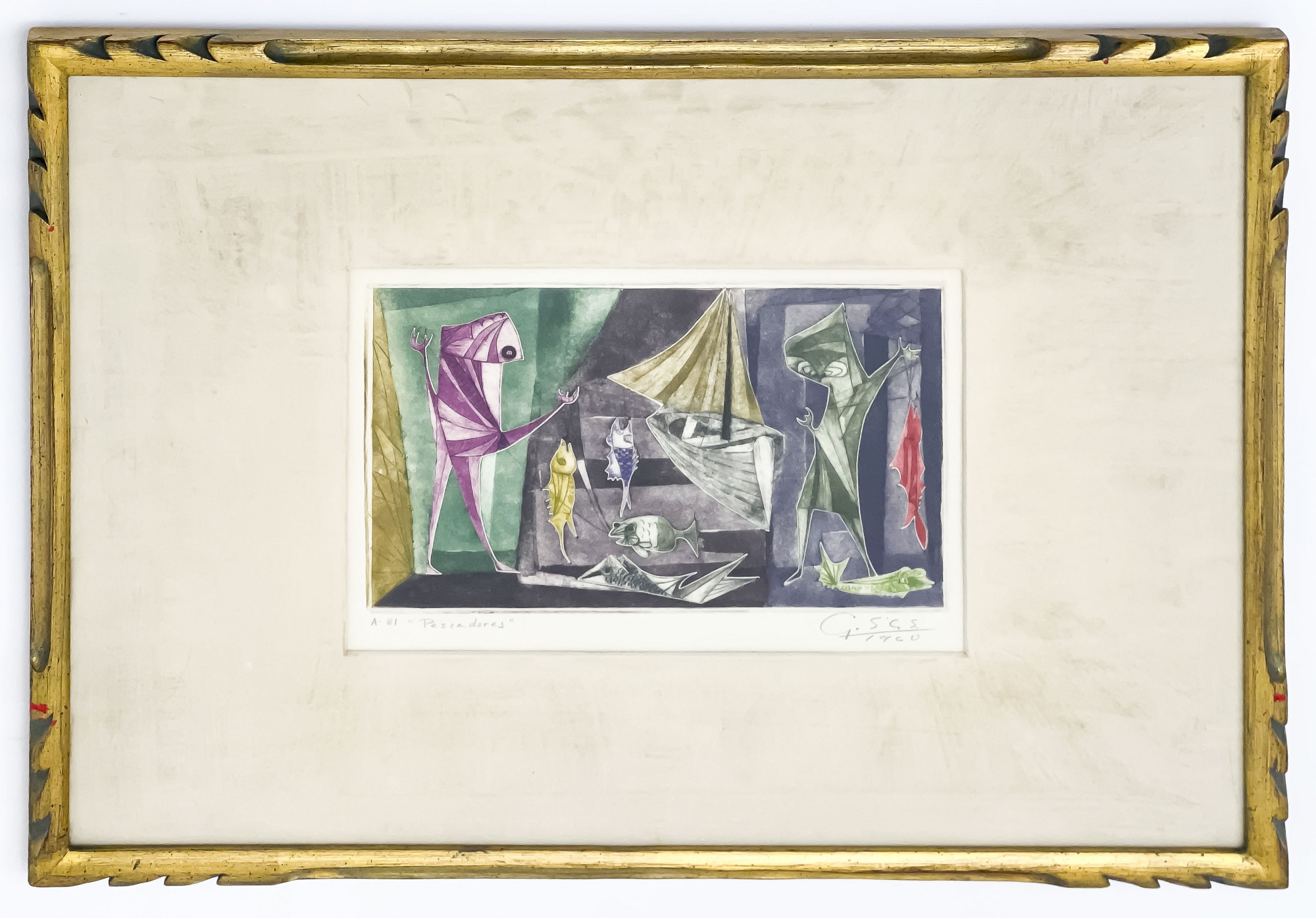 Guillermo Silva Santamaria | Pescadores (1960) | MutualArt