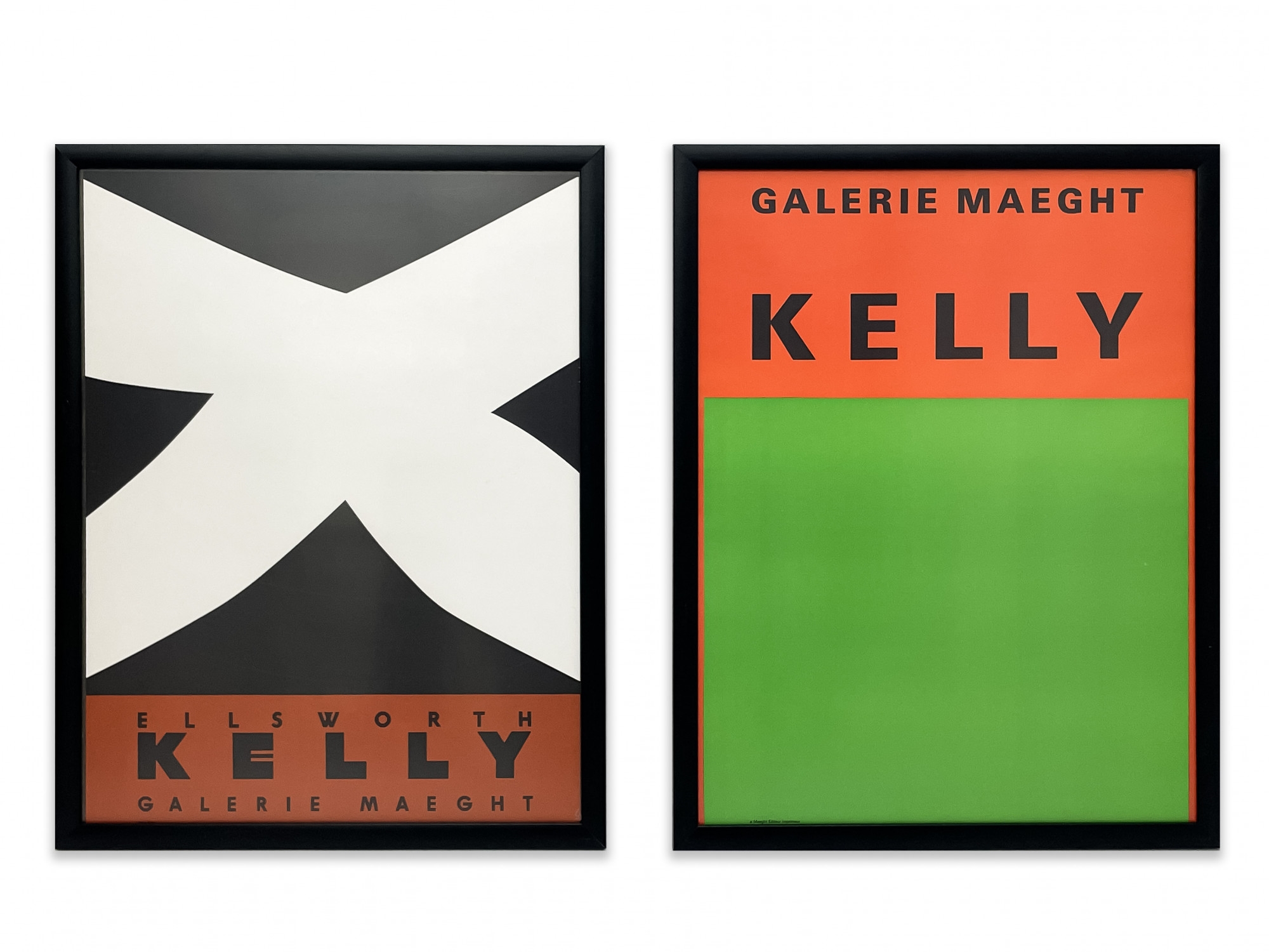 Ellsworth Kelly | 2 Exhibition Posters for Galerie Maeght (1964 ...