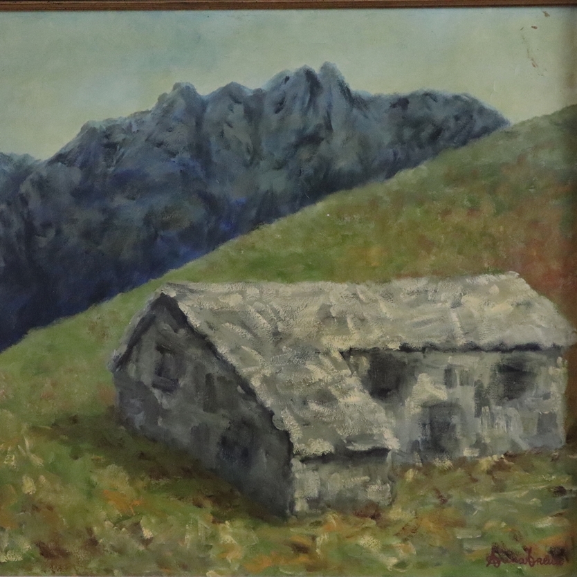 Anna Arena | Hütte in Gebirgslandschaft (20) | MutualArt