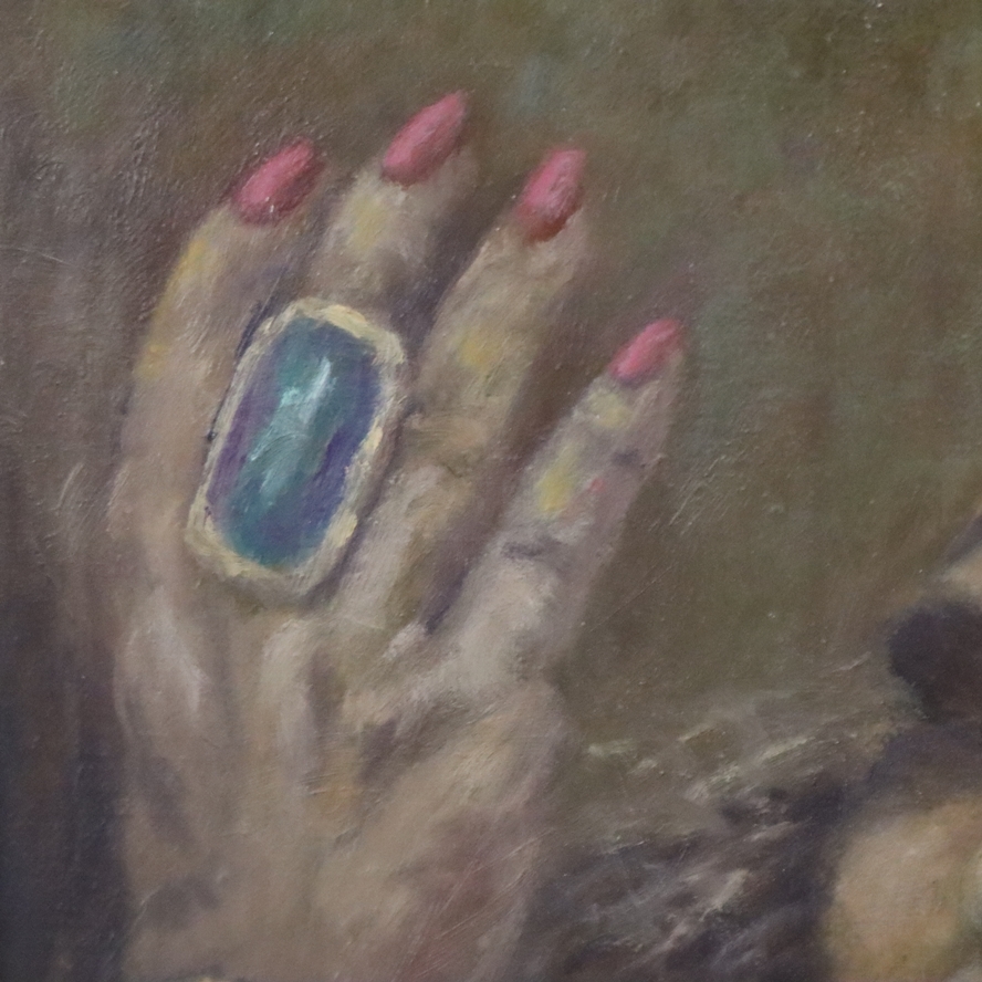 Hugo Raimond | Portrait von Lotti Huber (geborene Charlotte Goldmann ...