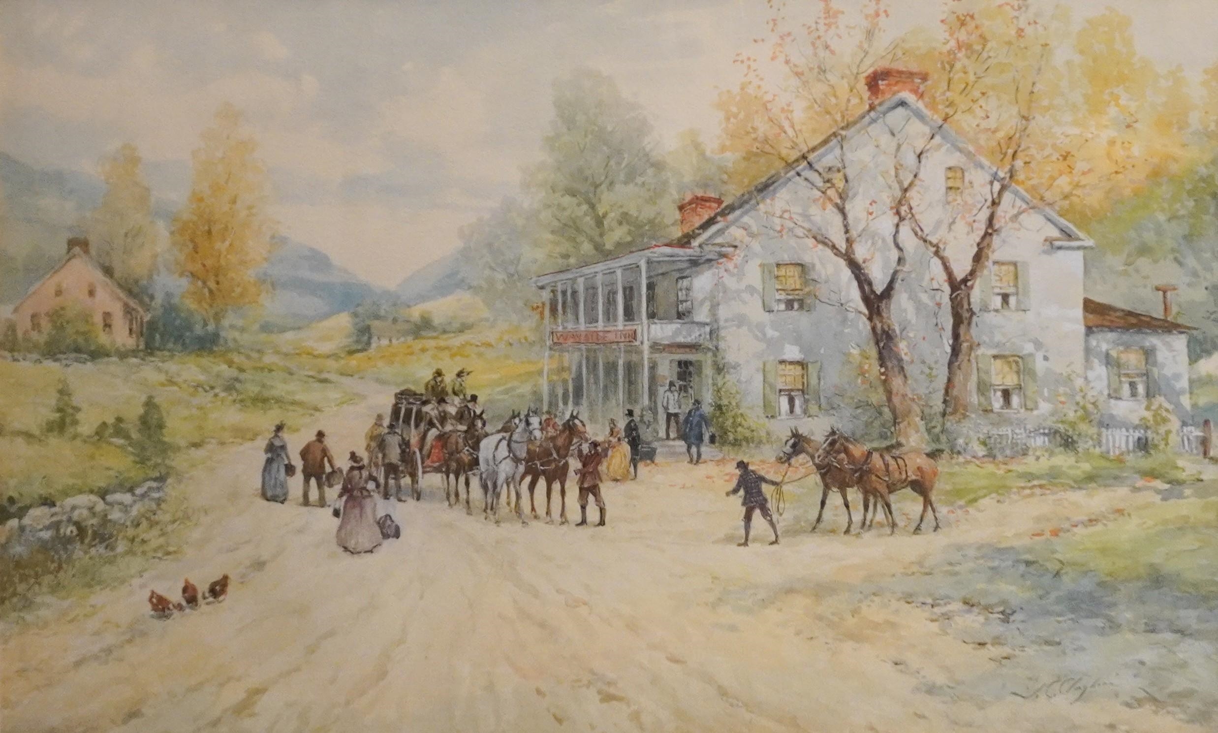 Joseph Conover Claghorn | Wayside Inn Crossing | MutualArt