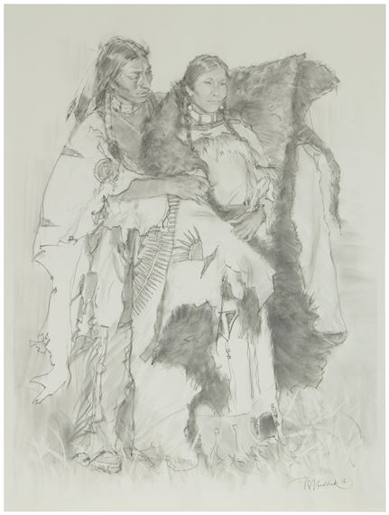R.S. Riddick | Gifting the Buffalo Robe, (2006) | MutualArt