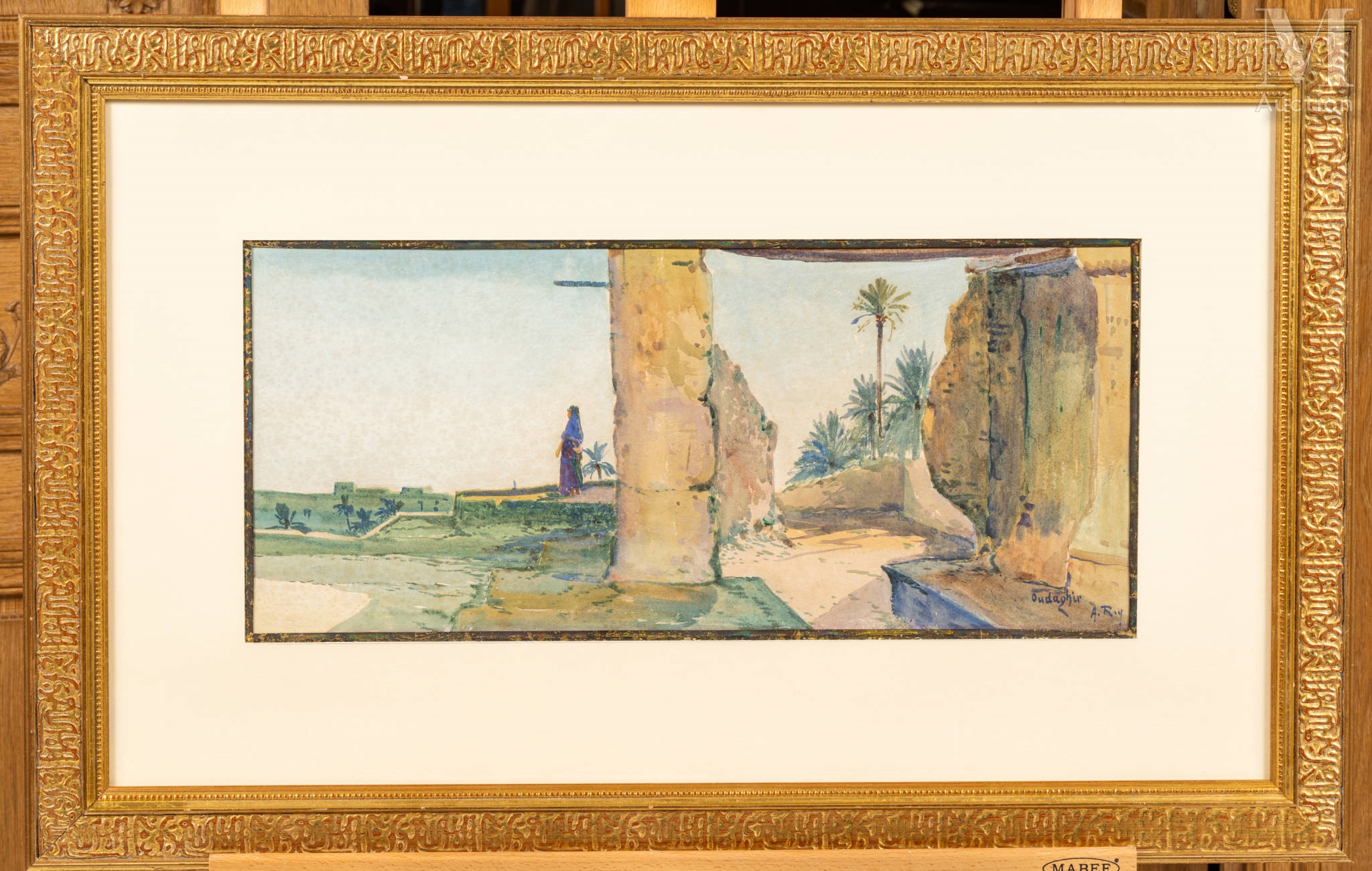 Alphonse Rey | Oasis animée à Oudaghir | MutualArt