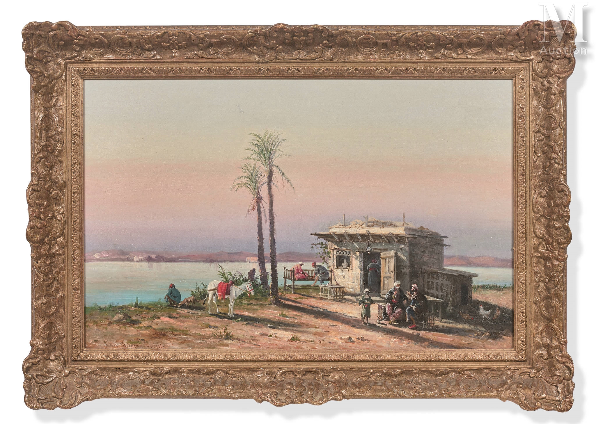 Cavaliere Antonio Scognamiglio | Cavalier Sur les bords du Nil | MutualArt