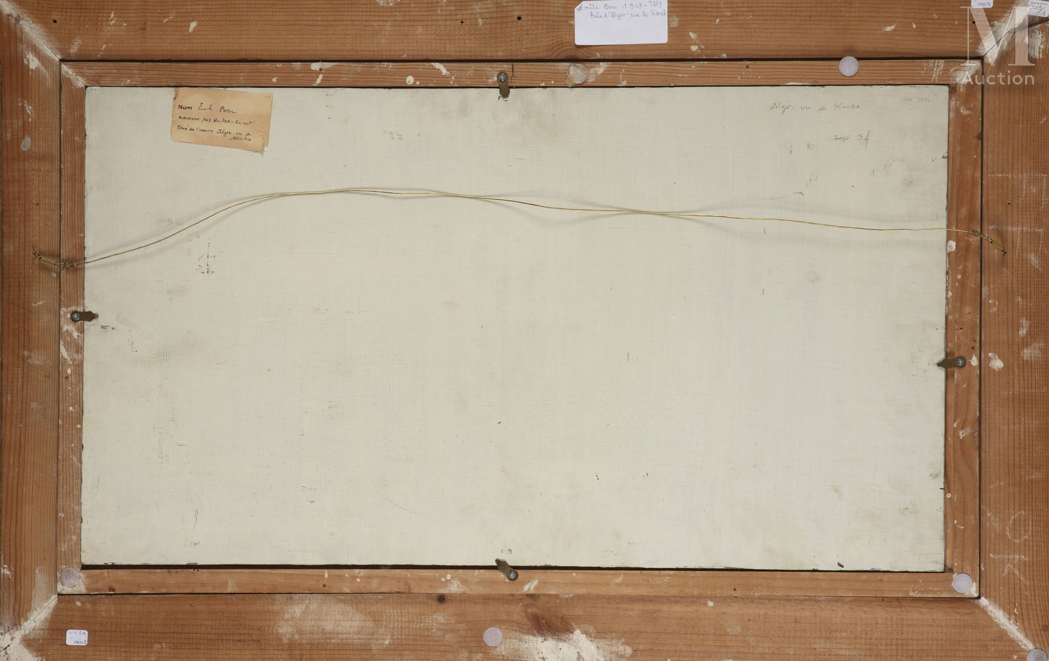 Emile Bou | Baie d'Alger vue de Kouba | MutualArt