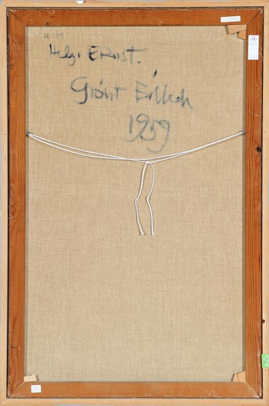 Helge Ernst | Grønt billede (1959) | MutualArt