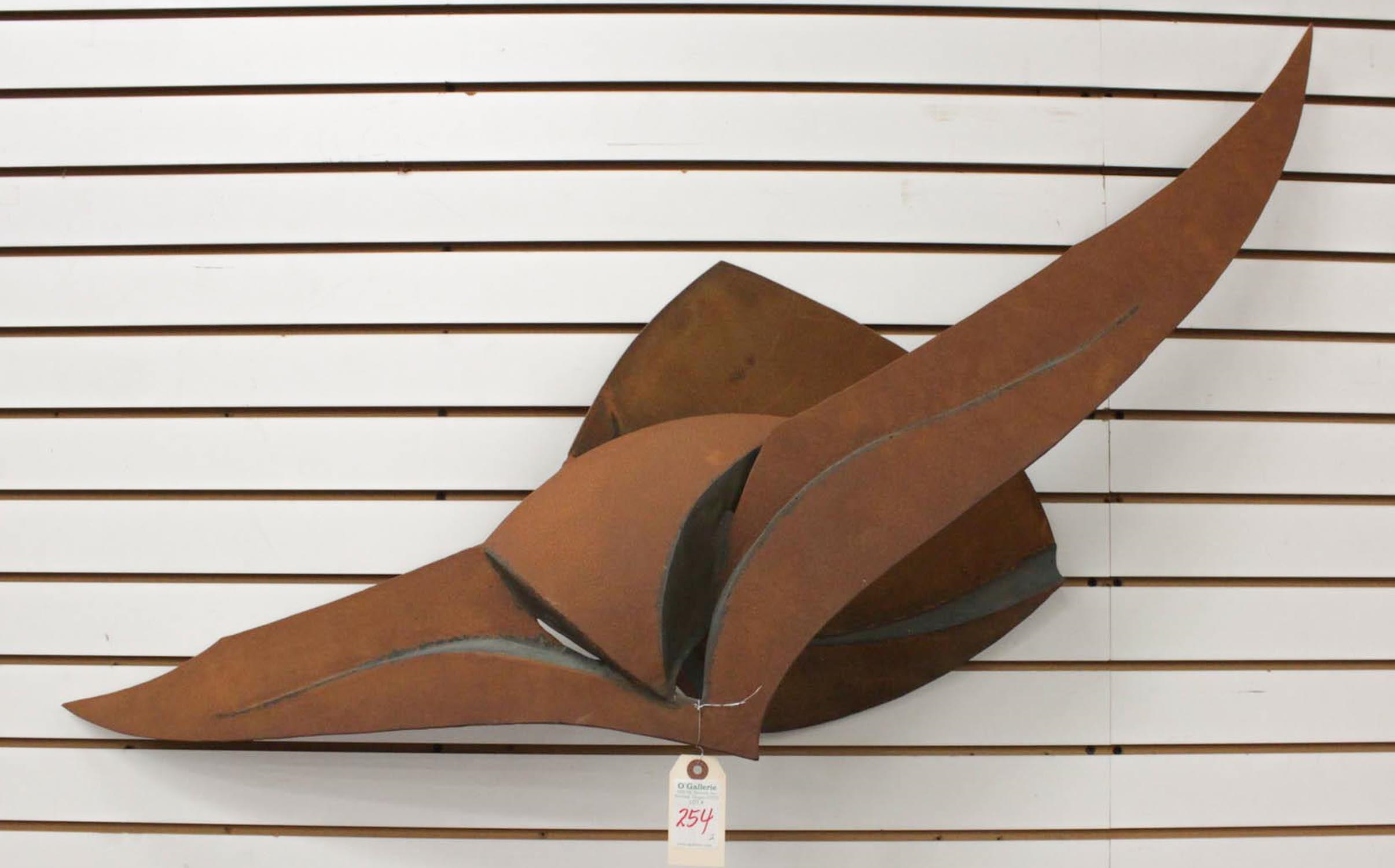 John Richen | JOHN MATTHEW RICHEN TWO METAL WALL SCULPTURES | MutualArt