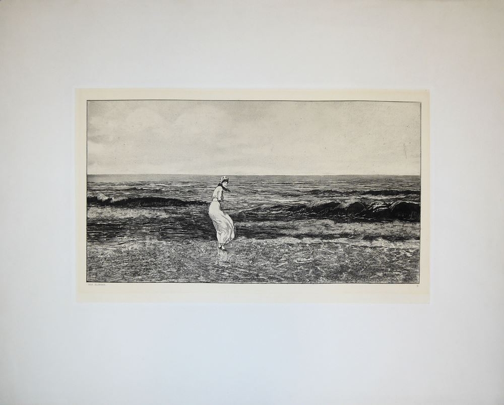 Max Klinger | Am Meer & Frühlingsanfang (1881) | MutualArt