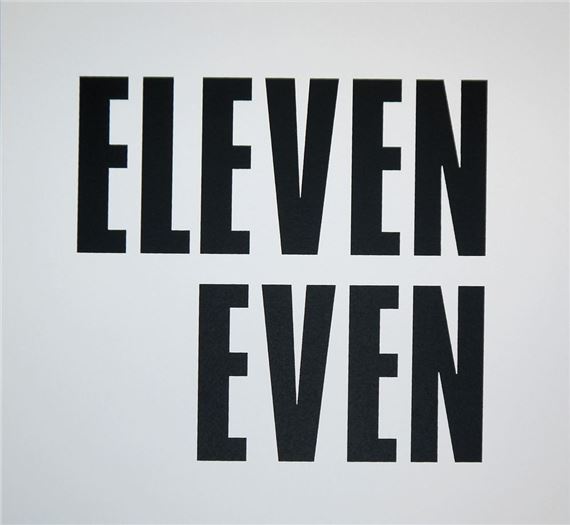 Kay Rosen | L-Shaped Word, aus der Serie Leaning Strongly L (2018 ...