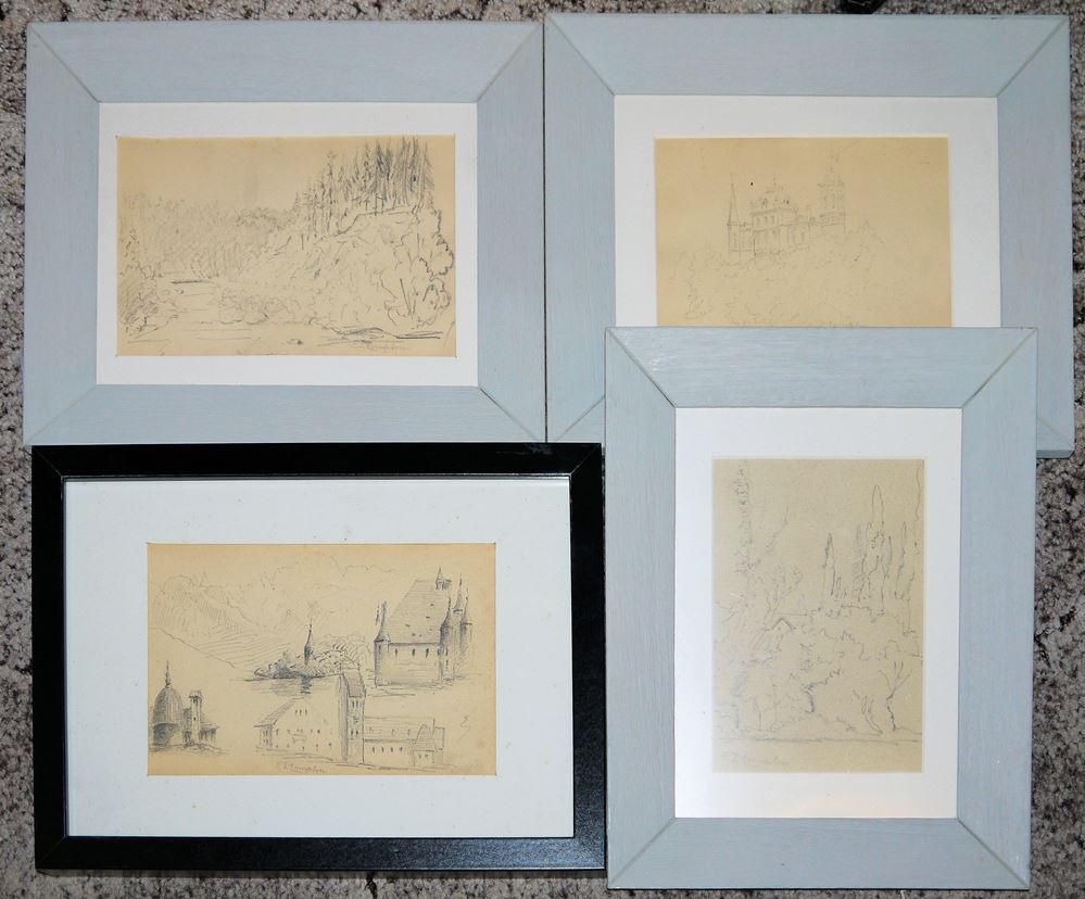 Edward Theodore Compton | A high mountains landscape (1916) | MutualArt