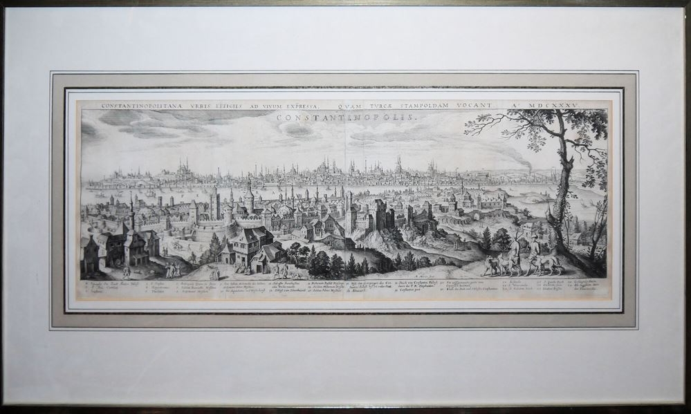 Matthäus Merian the Elder | Stadtansicht Konstantinopel (1649) | MutualArt