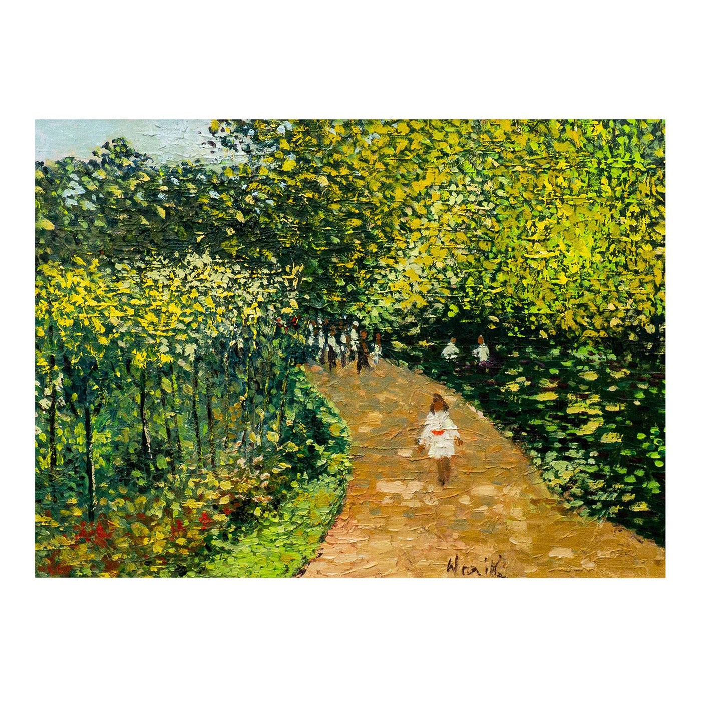 Warik Wheatley | In a French Park | MutualArt