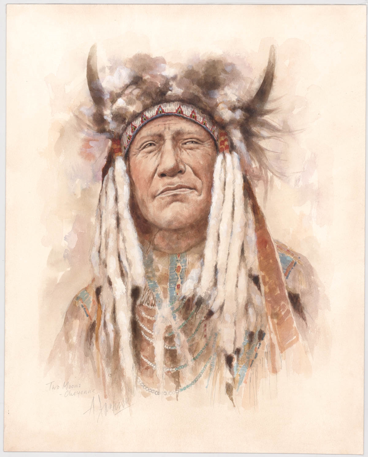 Alex Jawdokimov | Two Moons-Cheyenne | MutualArt