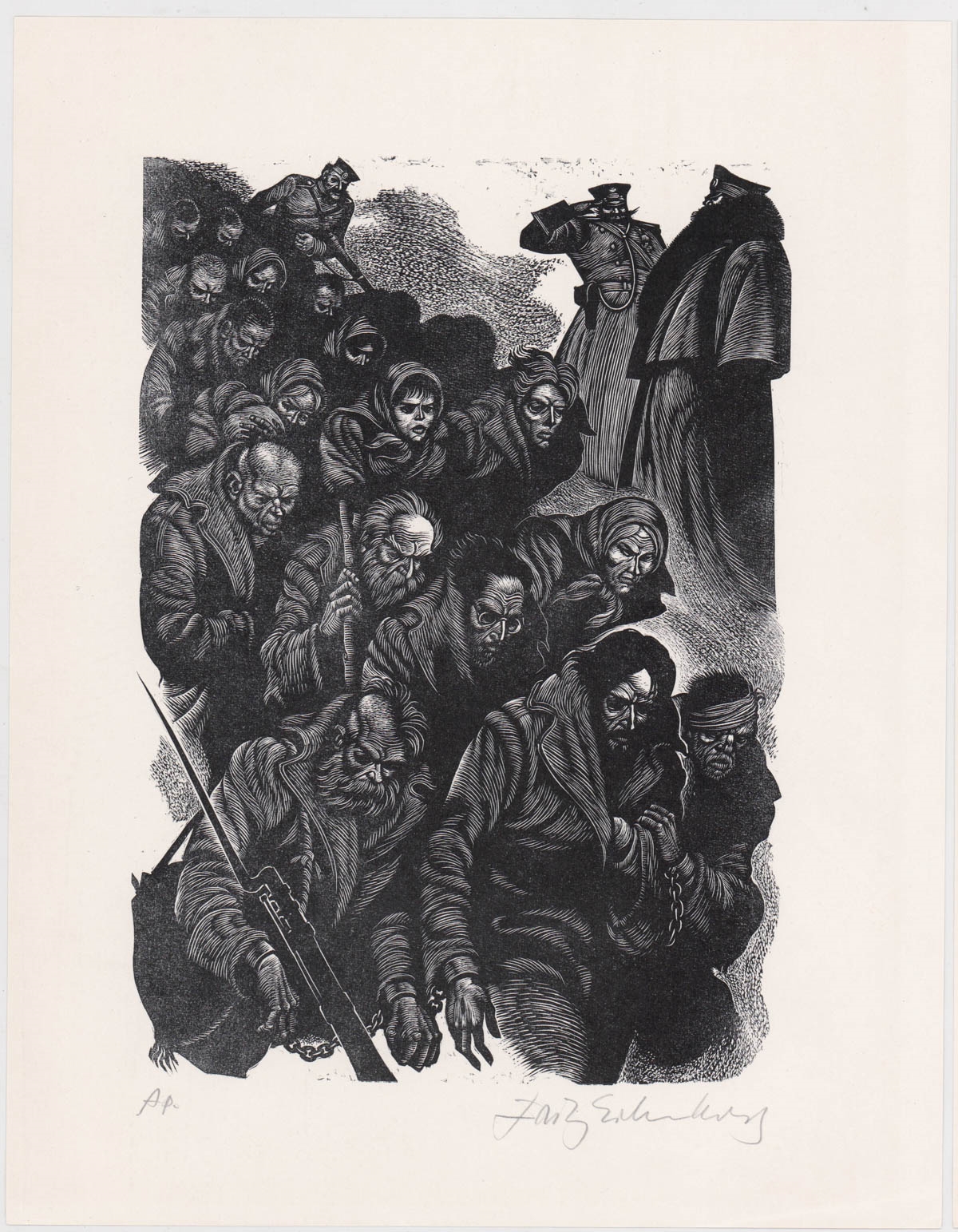 Fritz Eichenberg | Twelve (12) wood engravings | MutualArt