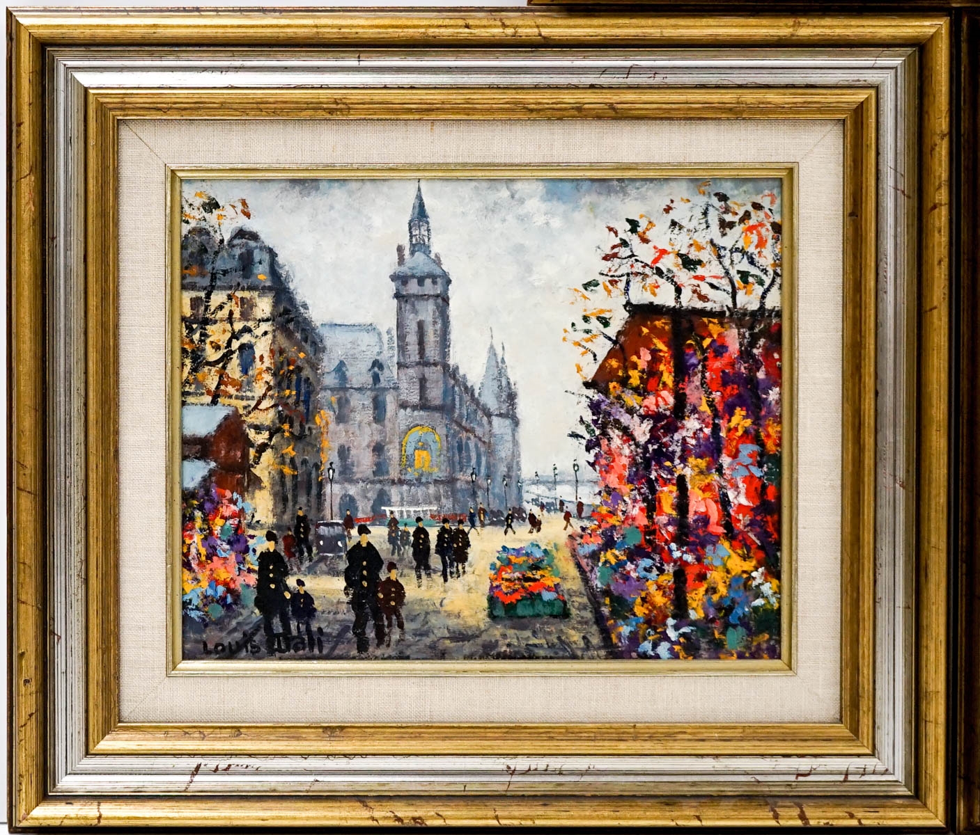 Louis Dali | Group of three original oil paintings on canvas | MutualArt