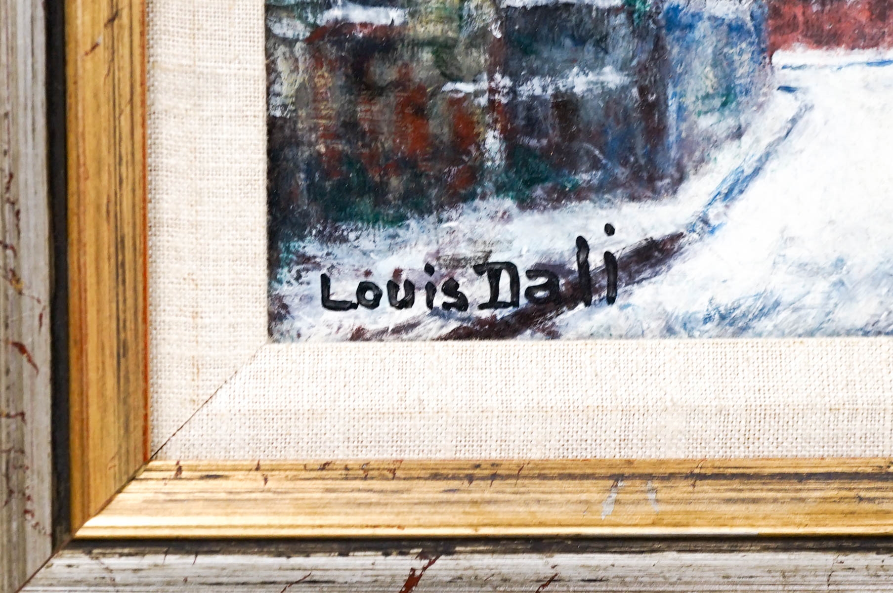 Louis Dali | Group of three original oil paintings on canvas | MutualArt