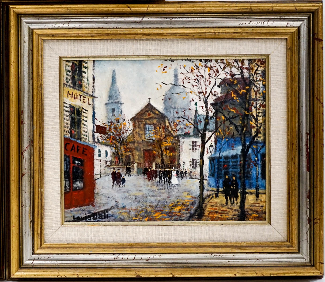 Louis Dali | Group of three original oil paintings on canvas | MutualArt