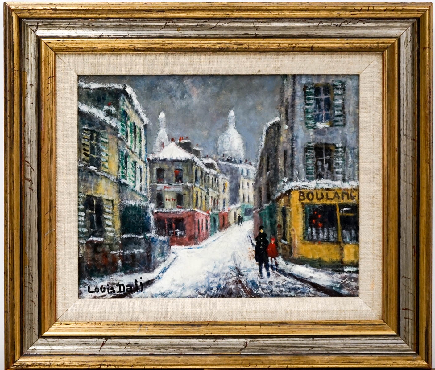 Louis Dali | Group of three original oil paintings on canvas | MutualArt