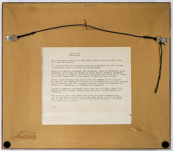 Louis Dali | Group of three original oil paintings on canvas | MutualArt