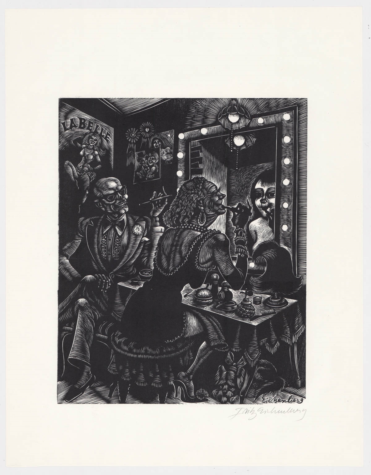 Fritz Eichenberg | Three (3) Fritz Eichenberg Wood Engravings | MutualArt
