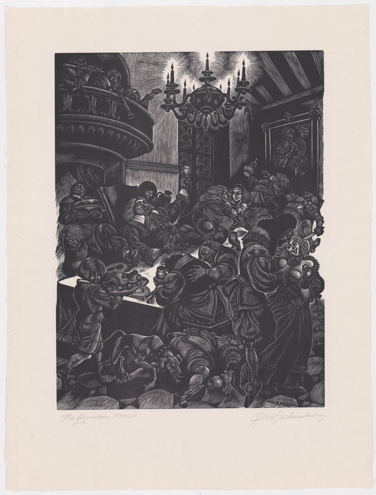 Fritz Eichenberg | Six (6) wood engravings | MutualArt