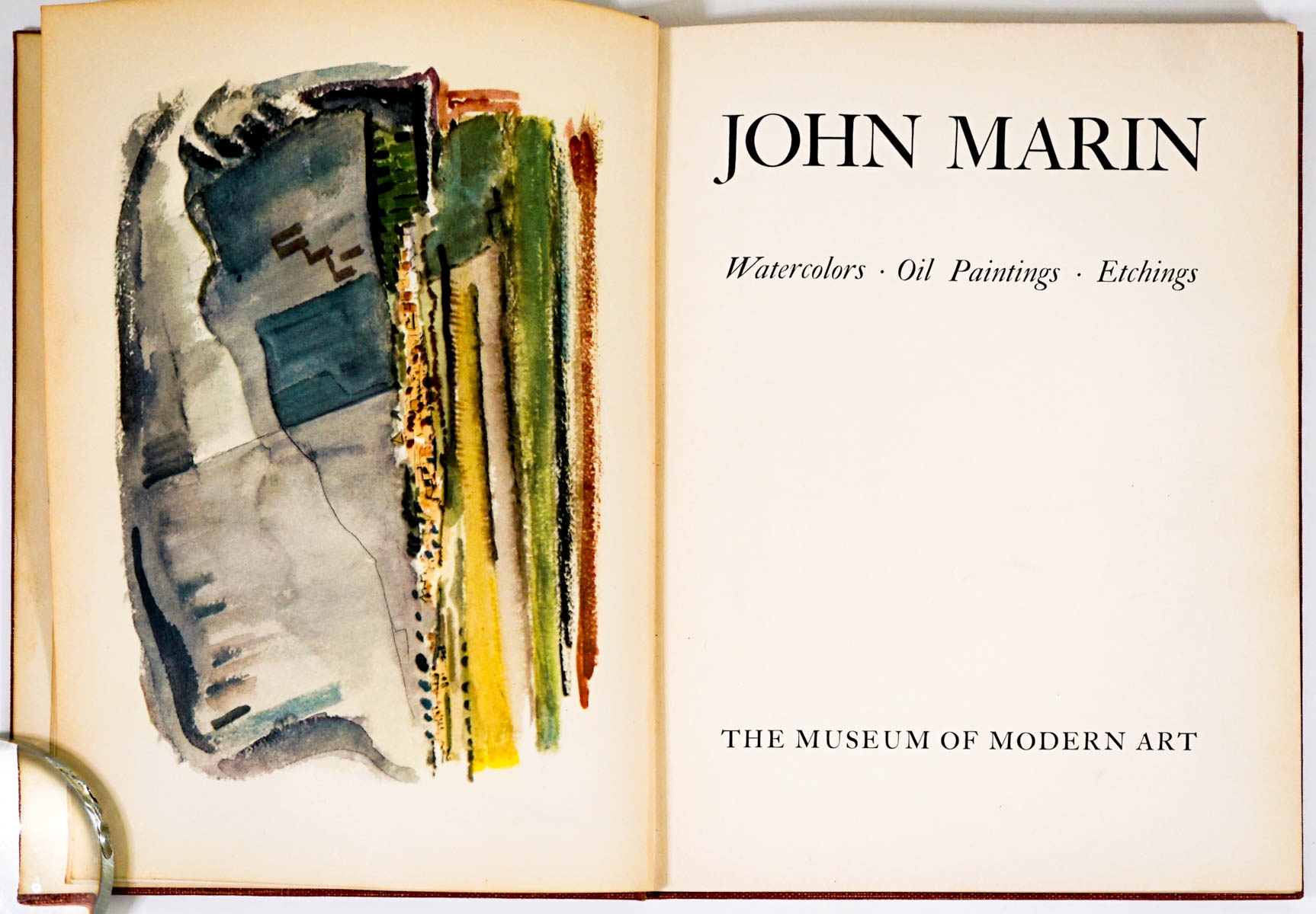 John Marin | John Marin Watercolors - Oil Paintings -Etchings (1936 ...