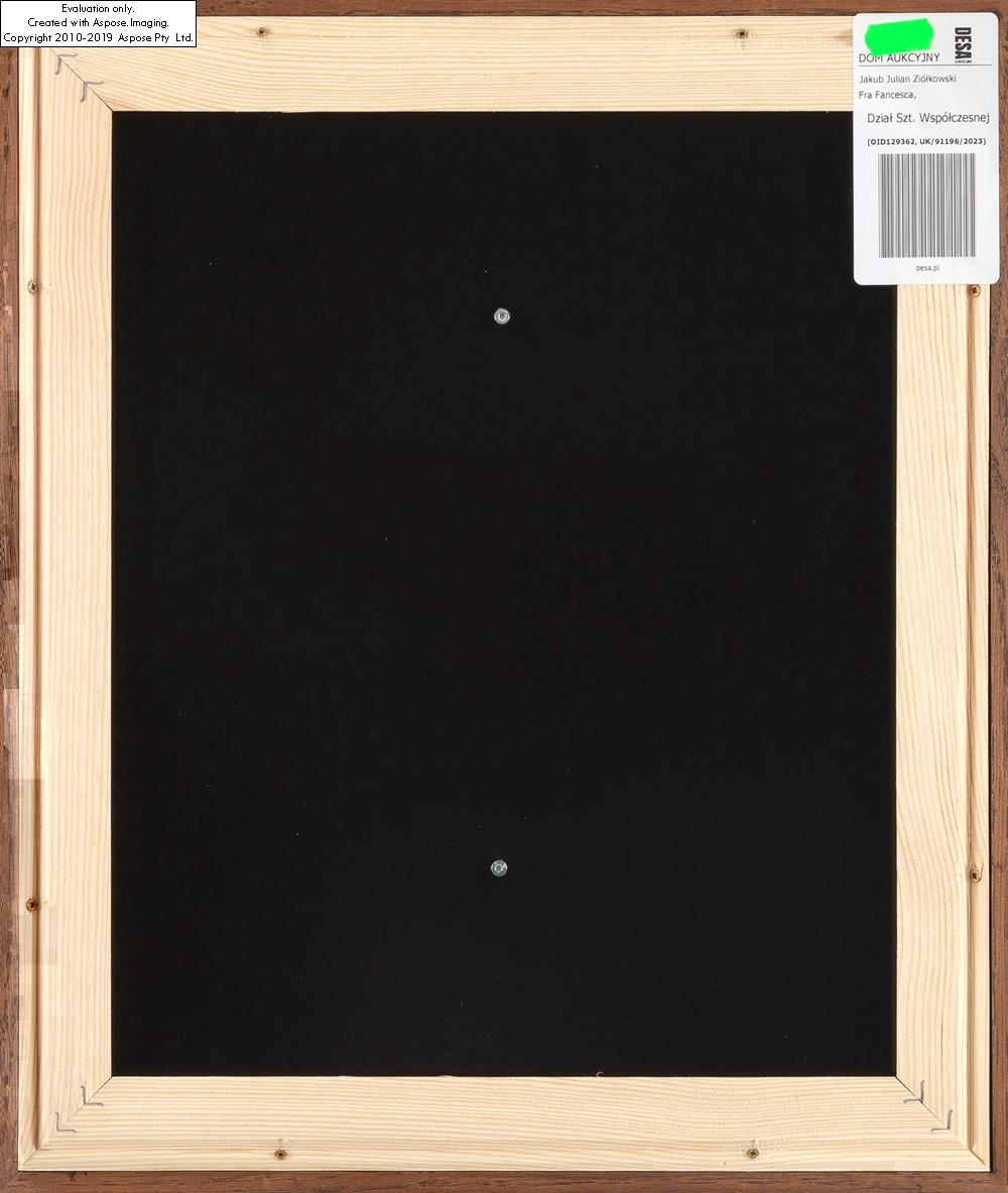 Jakub Julian Ziolkowski | Fra Francesca (2012) | MutualArt