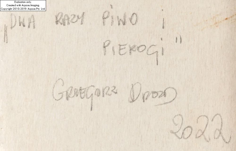 Grzegorz Drozd | Two beers and dumplings (2018 - 2022) | MutualArt