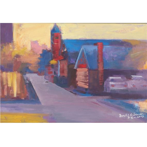 Darrell Anderson | vibrant street scene and cityscape, 2013 (2013 ...