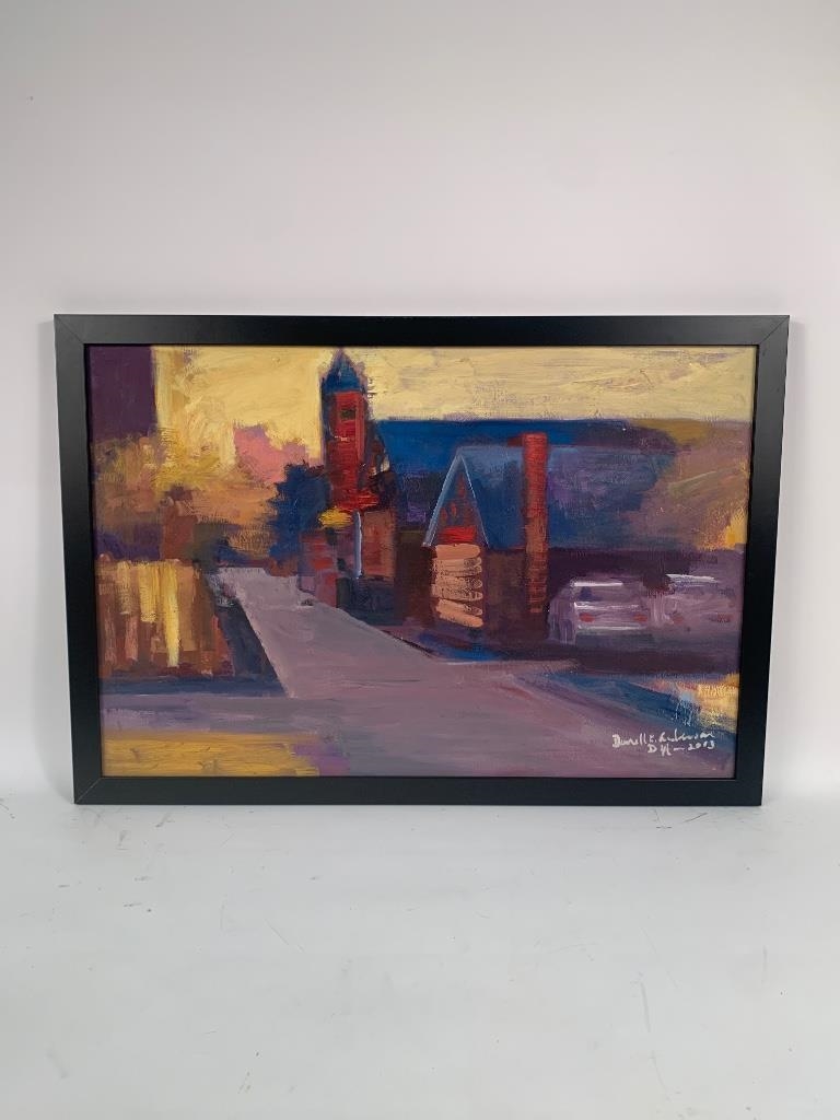 Darrell Anderson | vibrant street scene and cityscape, 2013 (2013 ...