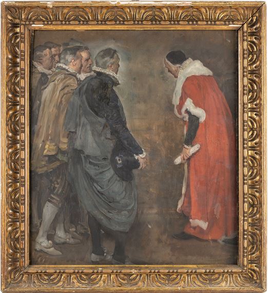 Solomon Joseph Solomon | Preliminary study for the Commons Petitioning ...