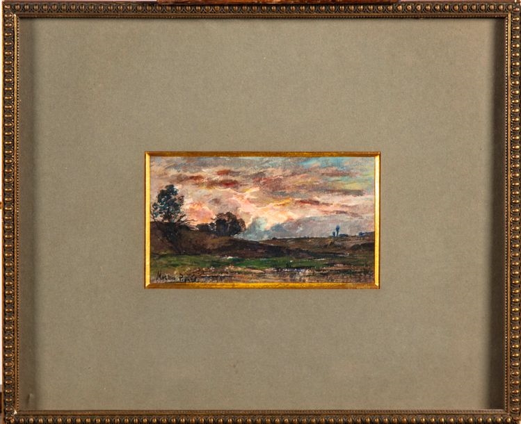 Mathis Picard | Landscapes Pair of watercolors | MutualArt