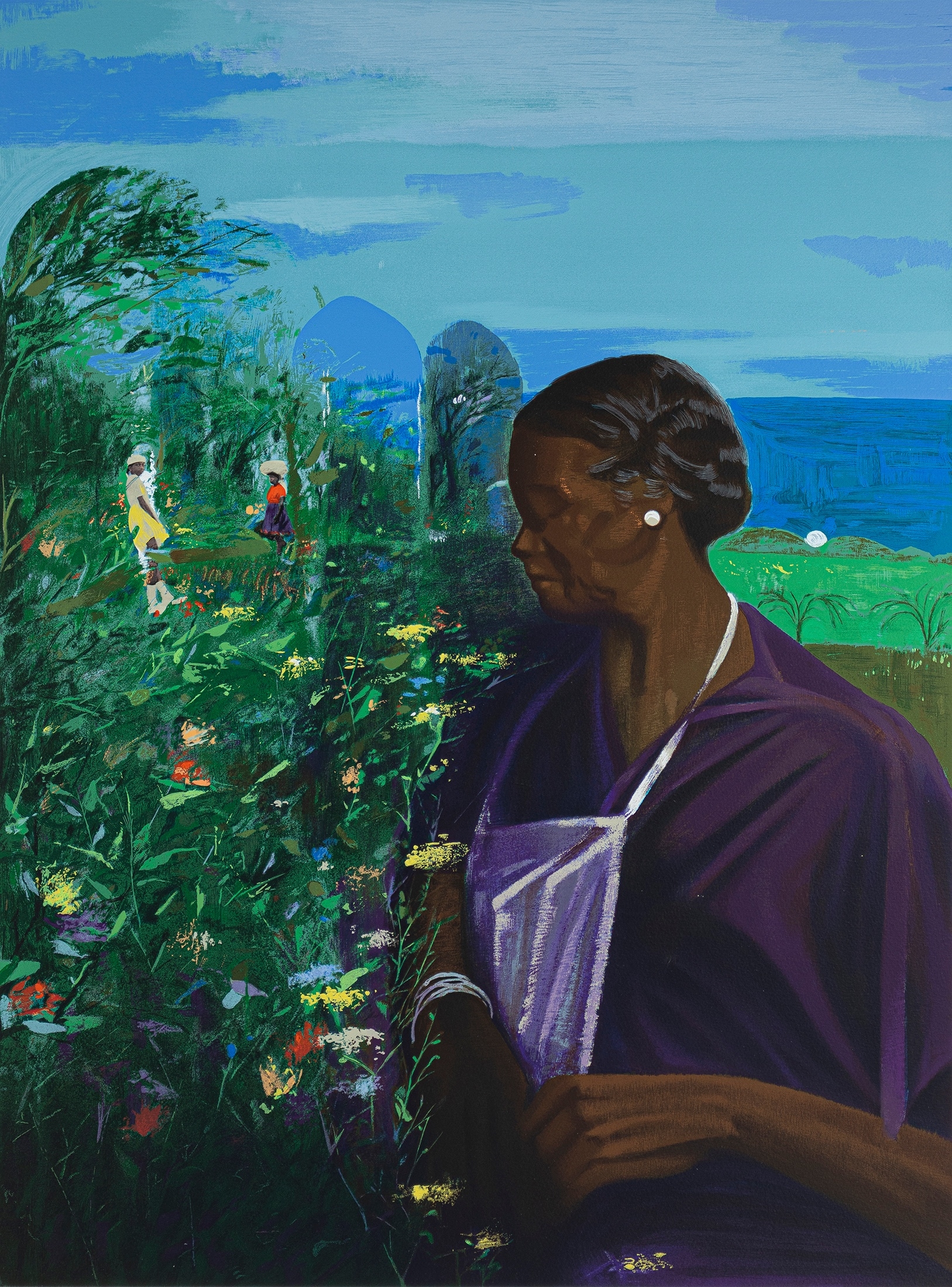 Ernest Crichlow | Reflections of Another Time | MutualArt