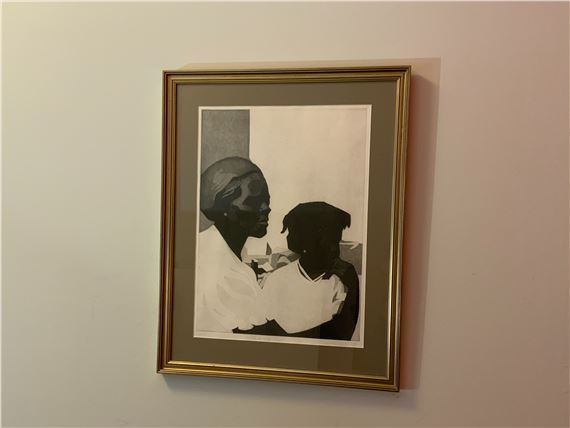 Ernest Crichlow | Mother and Child (1988) | MutualArt