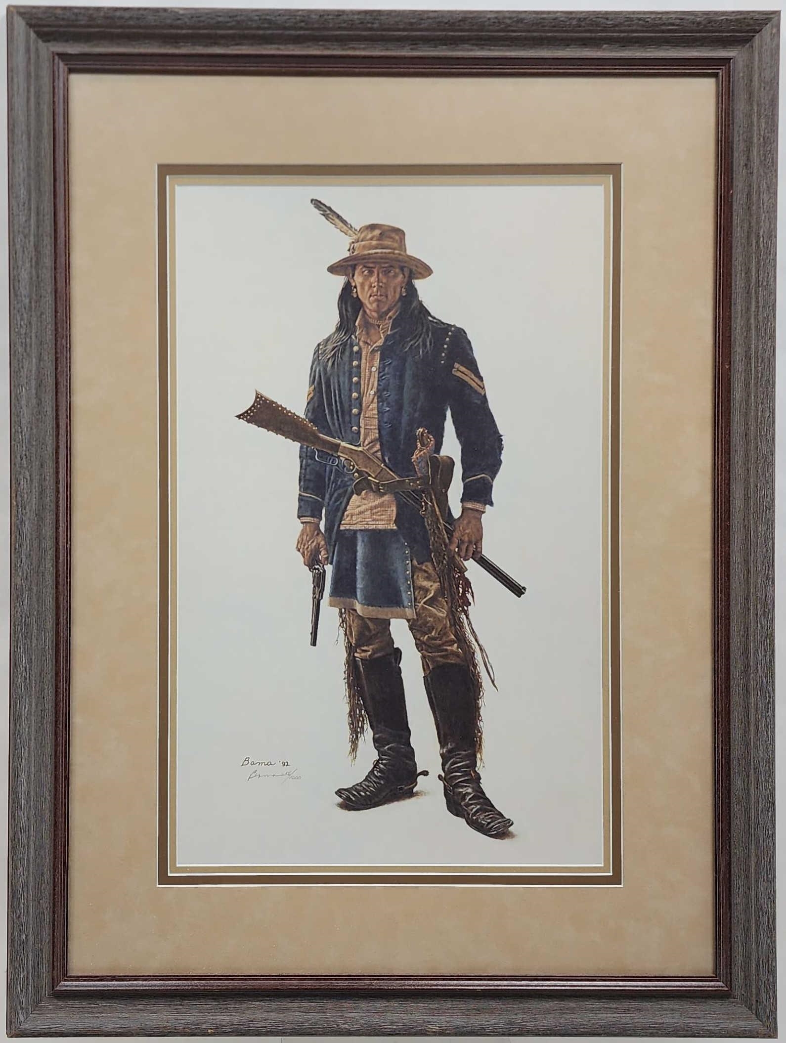 James Bama | Crow Cavalry Scout | MutualArt