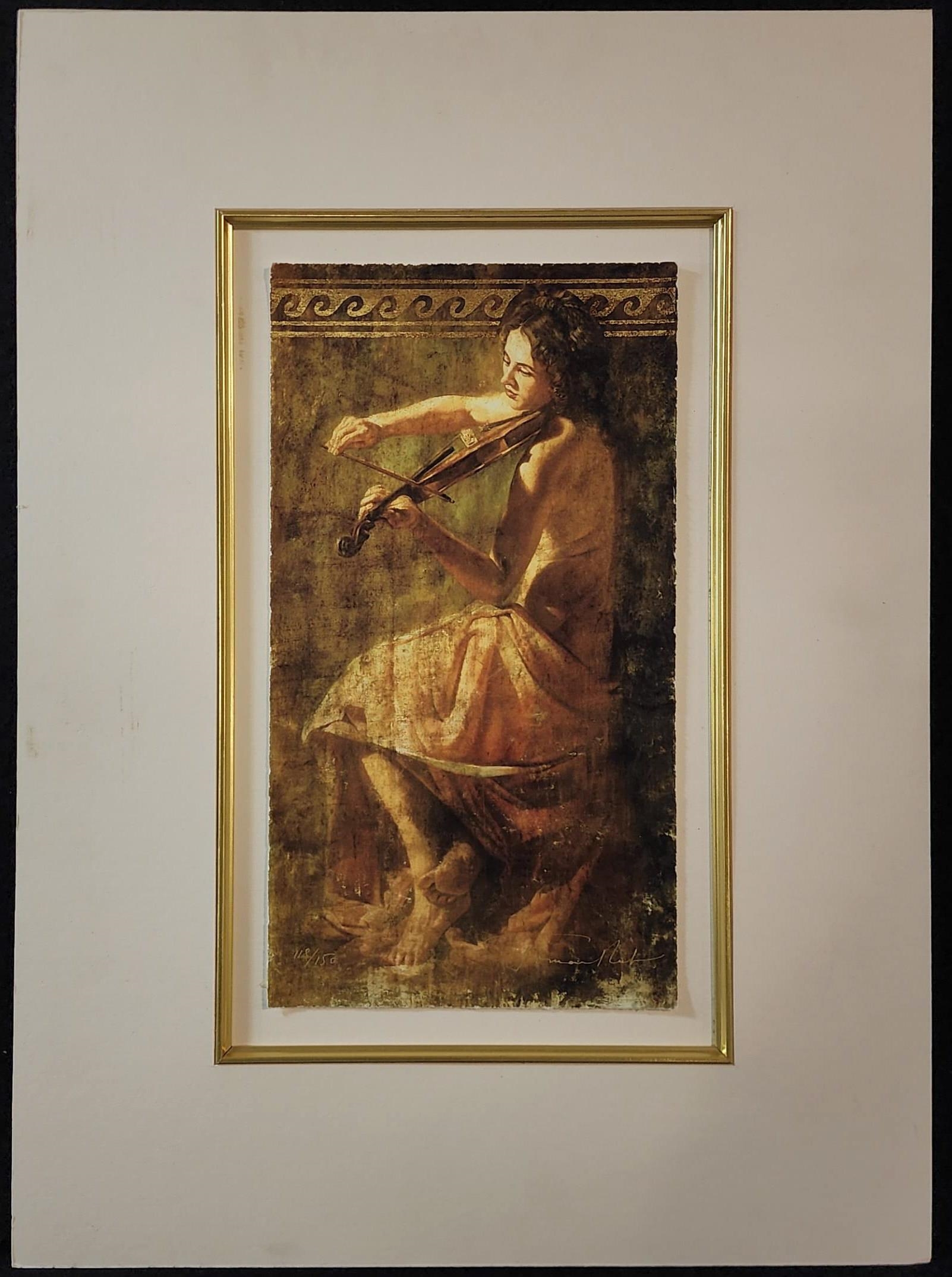 Tomasz Rut | Girl With Violin | MutualArt