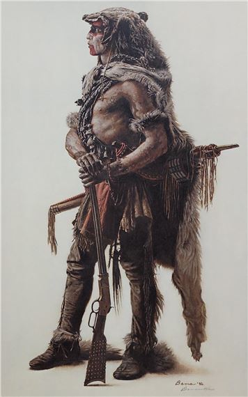 James Bama | North Cheyenne Wolf Scout | MutualArt