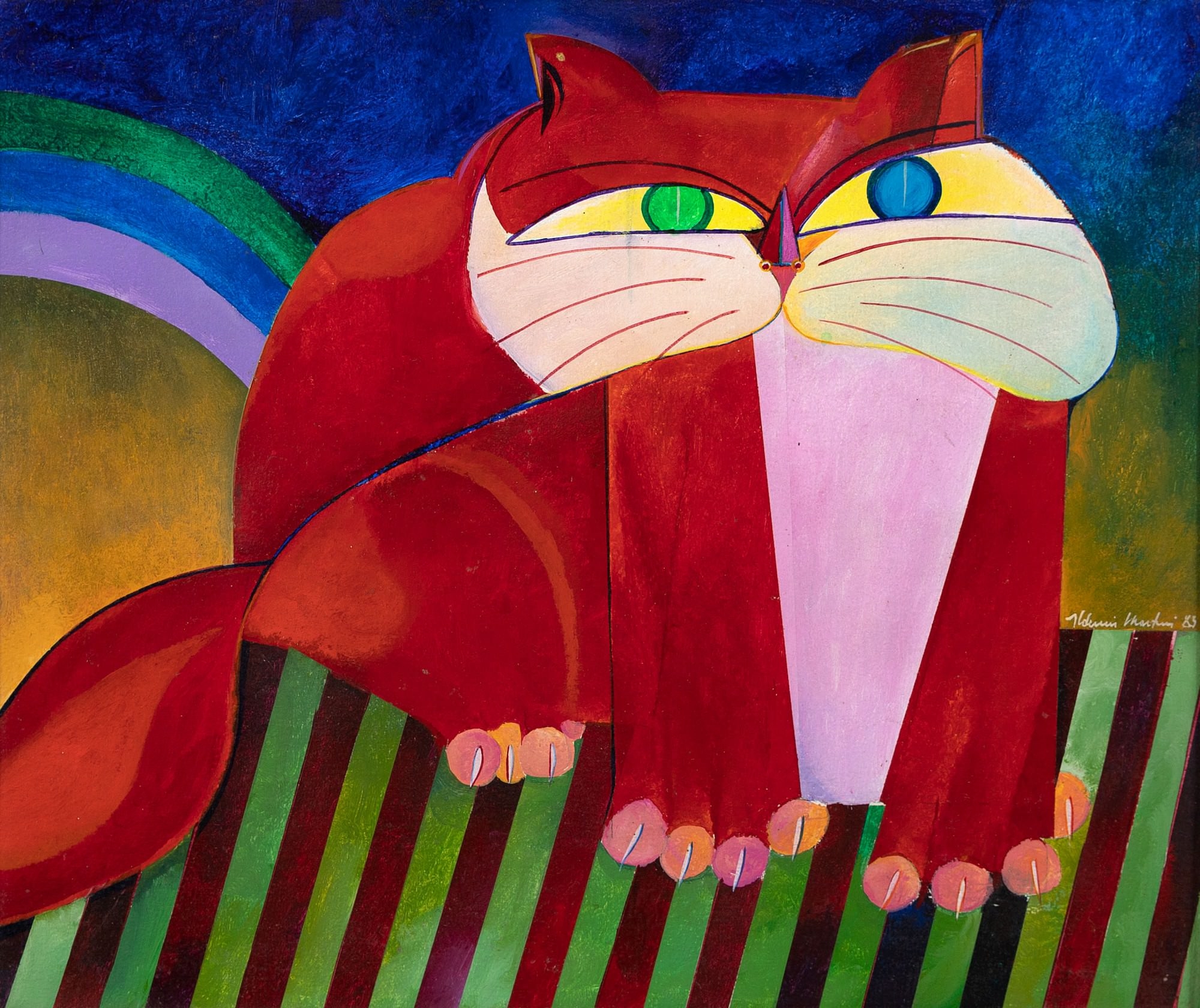 Aldemir Martins | Gato | MutualArt