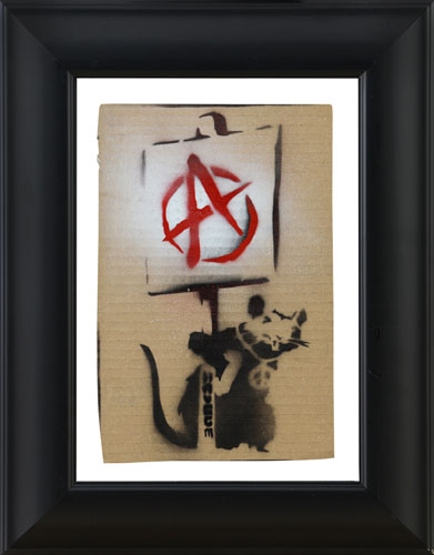 Banksy | Banksy thug for life (2015) | MutualArt
