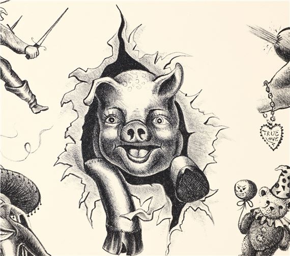 Nick Bubash | 2 Sheets of Tattoo Flash | MutualArt