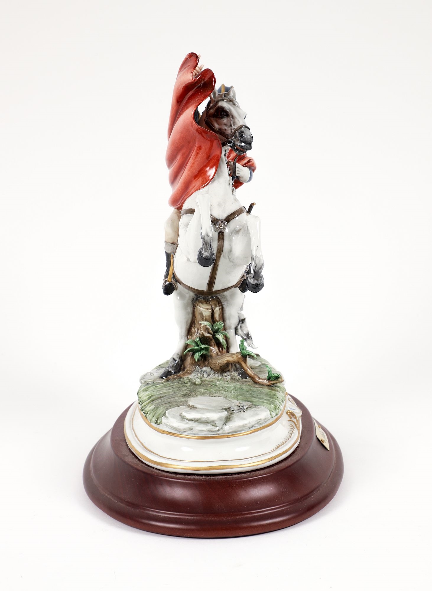 Germano Cortese | Napoleon Leading the Army Capodimonte porcelain ...